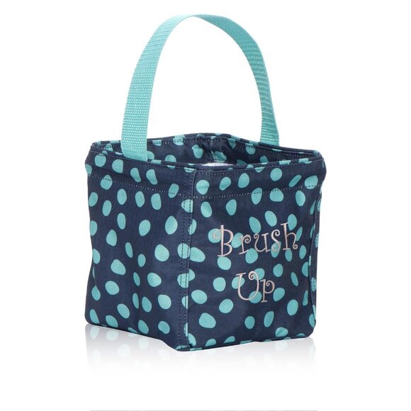 thirty-one | Bags | Thirtyone Little Carry All Caddy Navy Lotsa Dots ...